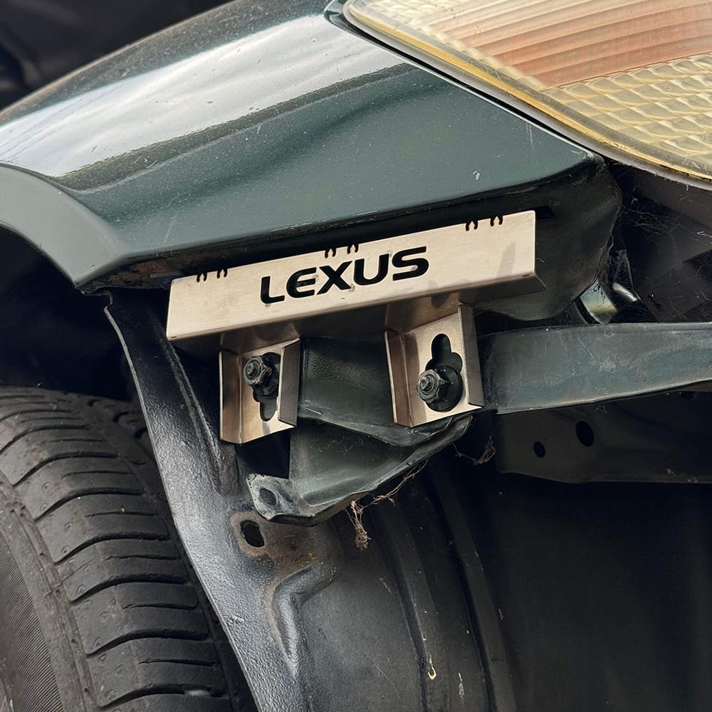 LEXUS 1IS (XE10) – Complete Front and Rear Bumper Lifter & Tabs Set ...