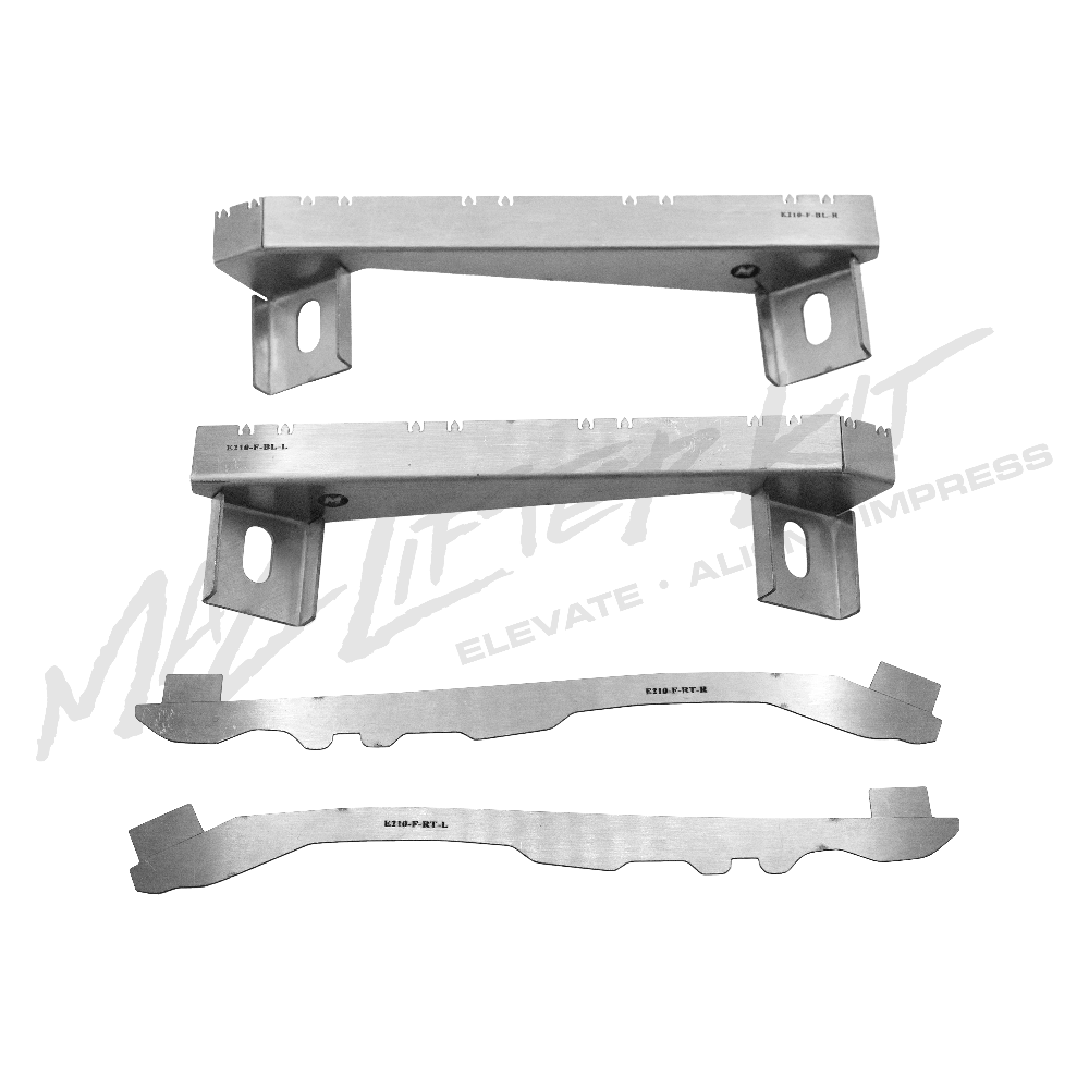 TOYOTA Corolla E210 (2019-24) – Complete Front Bumper Lifter & Tabs Se ...