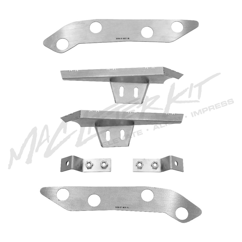 NISSAN 350Z – Complete Front Bumper Lifter & Tabs Set – MAC Lifter Kit