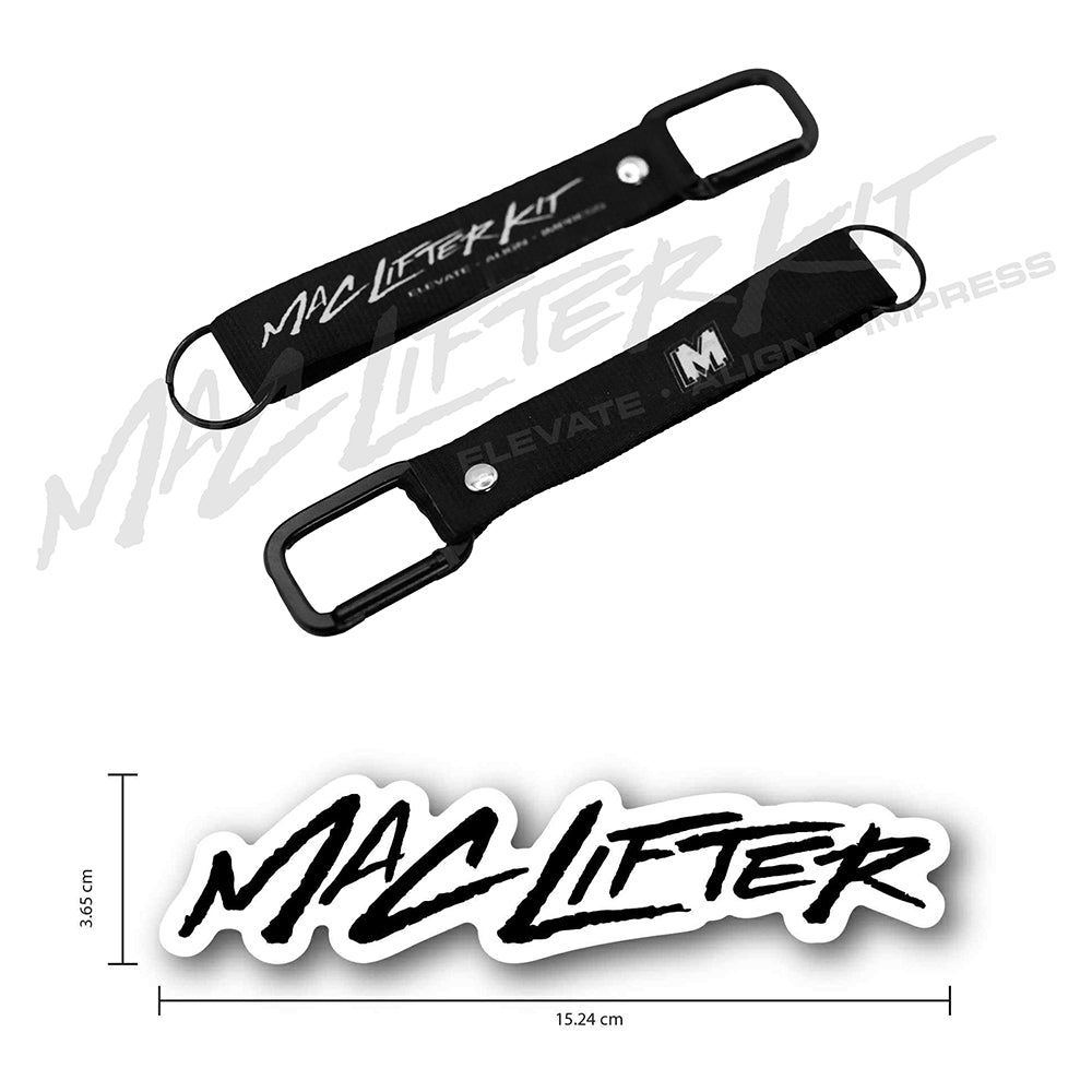 MAC Lifter Rep Pack – (Keychain + Sticker Bundle) – MAC Lifter Kit